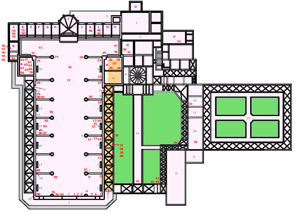 Santa Croce Fossabanda Pisa Italy Map